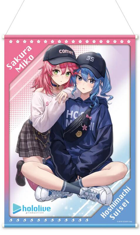 [ALG] 現貨 HOLOLIVE MOLLY.ONLINE合作 掛軸 miComet 櫻巫女 星街彗星 | 露天市集 | 全台最大的網路購物市集