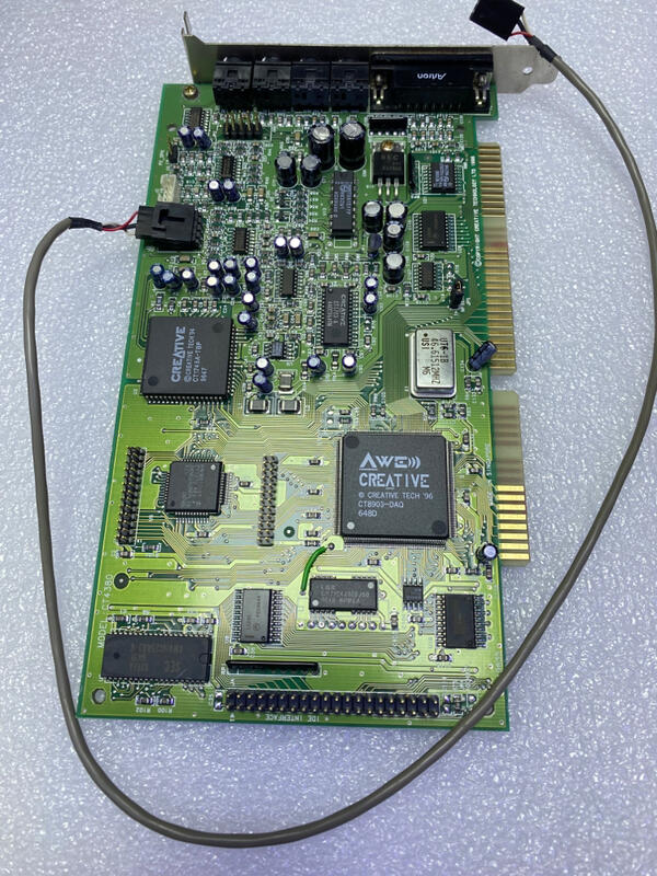含稅 創巨 Creative AWE64 CT4380 ISA 音效卡 二手測試良品 小江~柑仔店 | 露天市集 | 全台最大的網路購物市集