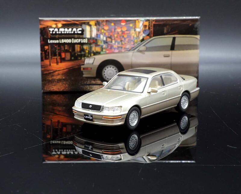 Modellino Tarmac Lexus LS400, Champagne Beige Metallizzato, Scala 1/64 ...