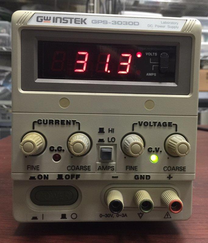 科達電子 GW instek 固緯GPS-3030D直流電源供應器0-30V 0-3A 電壓&電流調整 | 露天市集 | 全台最大的網路購物市集