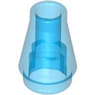 【樂高小角落】Trans-Dark Blue Cone 1x1 透明深藍色小圓錐 4567331 4589 | 露天市集 | 全台最大的網路購物市集