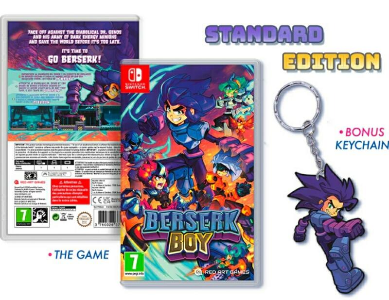 【預購商品 5/9發售】NS Switch遊戲 Berserk Boy 狂暴男孩 中文版 限定版 全球限量發行 | 露天市集 | 全台最大的網路購物市集