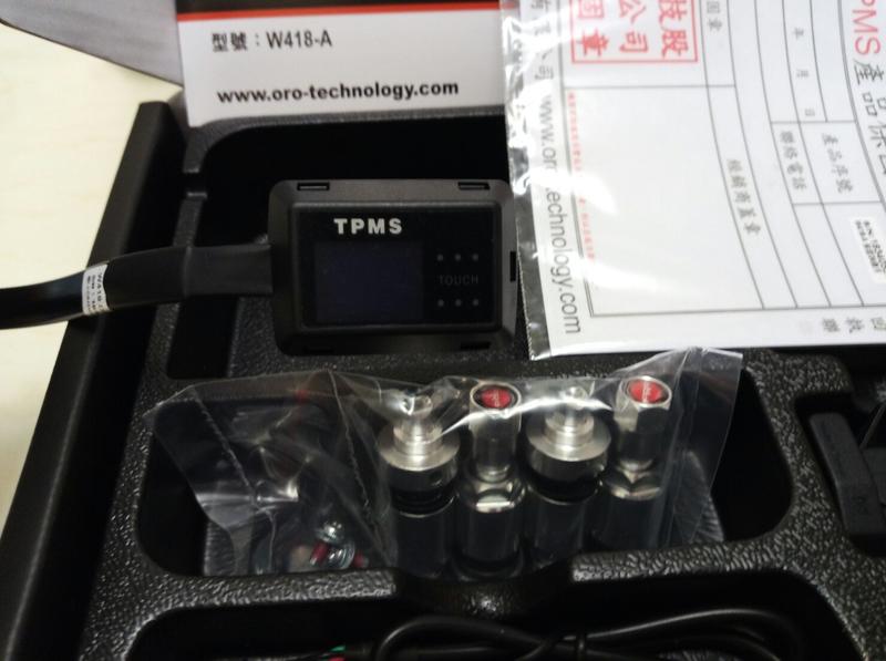 (聊聊議價)ORO TPMS 胎壓偵測器 W418-A 貼片式 自動定位 | 露天市集 | 全台最大的網路購物市集