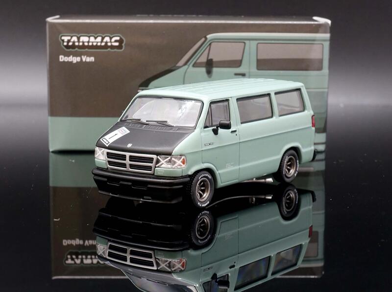 【MASH】現貨特價 Tarmac 1/64 Dodge Van, Light Green | 露天市集 | 全台最大的網路購物市集