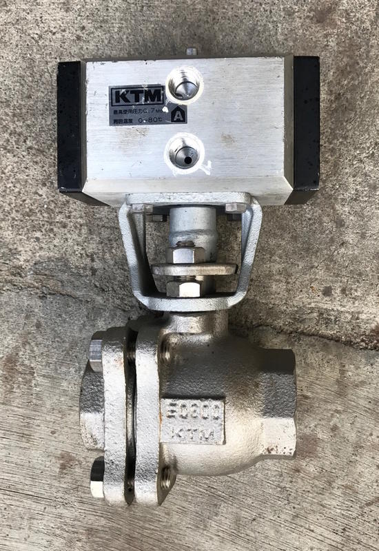 日本KTM E0600 32A雙動型不鏽鋼氣動閥門（1-1/4英吋）---氣動球閥/真空閥/氣動開關/液體閥門/空氣閥門 | 露天市集 | 全 ...