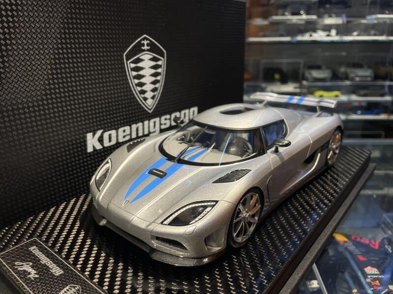 吉華@ 1/18 FrontiArt F051-175 Koenigsegg Agera R Moon Silver | 露天市集 | 全台最 ...