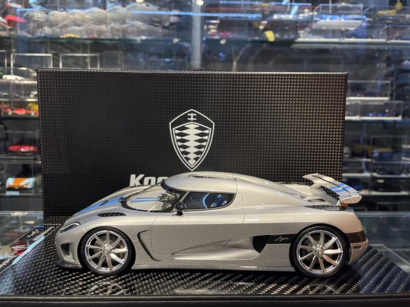 吉華@ 1/18 FrontiArt F051-175 Koenigsegg Agera R Moon Silver | 露天市集 | 全台最 ...