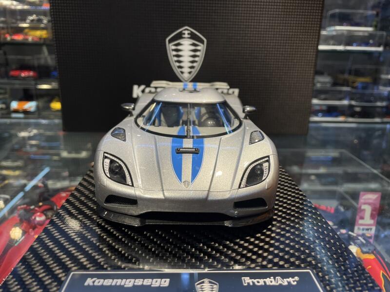 吉華@ 1/18 FrontiArt F051-175 Koenigsegg Agera R Moon Silver | 露天市集 | 全台最 ...