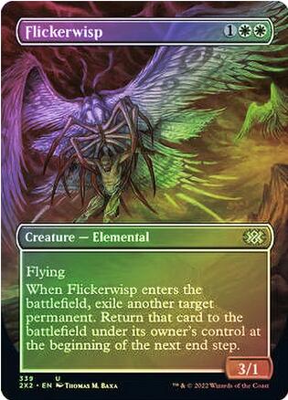 [ALG卡牌專門] 2X2 雙星大師2022 Foil Flickerwisp 明滅翔靈 英/日文 無框閃 | 露天市集 | 全台最大的網路購物市集