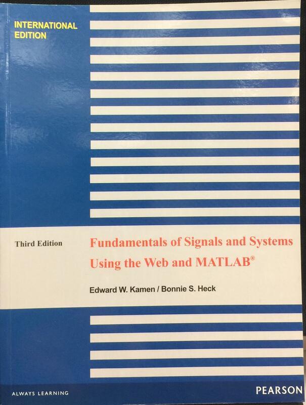 Fundamentals of signals and systems using the Web and MATLAB | 露天市集 | 全台最大的網路購物市集