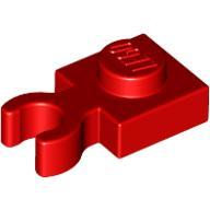 【積木樂園】樂高 LEGO 4588003 Plate 1x1 with Clip 紅色薄板附夾 R506 | 露天市集 | 全台最大的網路購物市集
