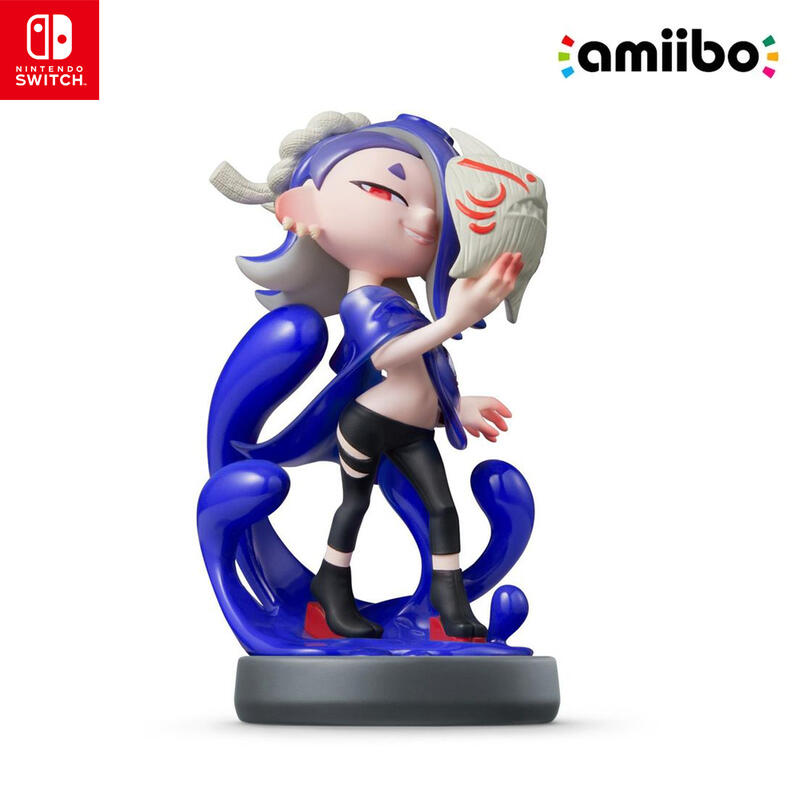 現貨 Switch amiibo 斯普拉遁3 漆彈3 魚漿幫 曼曼 莎莎 鬼福 (amiibo-SP-YJB) | 露天市集 | 全台最大的網路購物市集