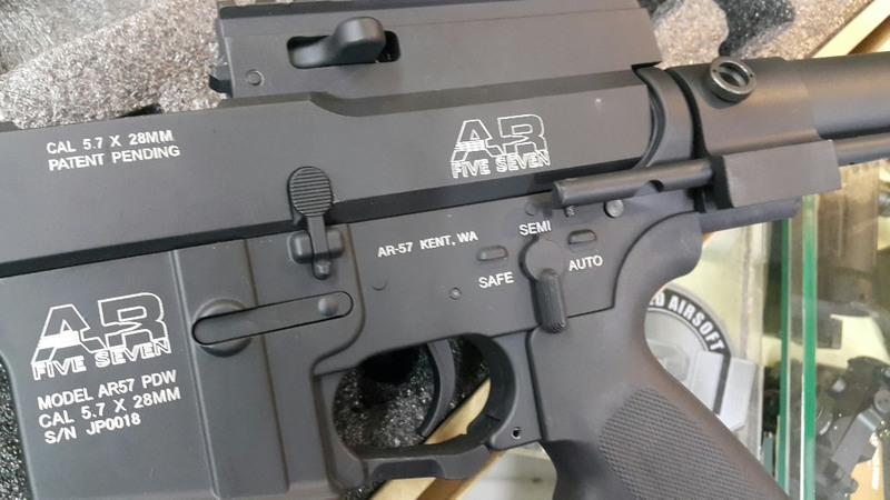 【五0兵工】AR-57 PDW全金屬單連發電動槍特仕版,新竹市 | 露天市集 | 全台最大的網路購物市集