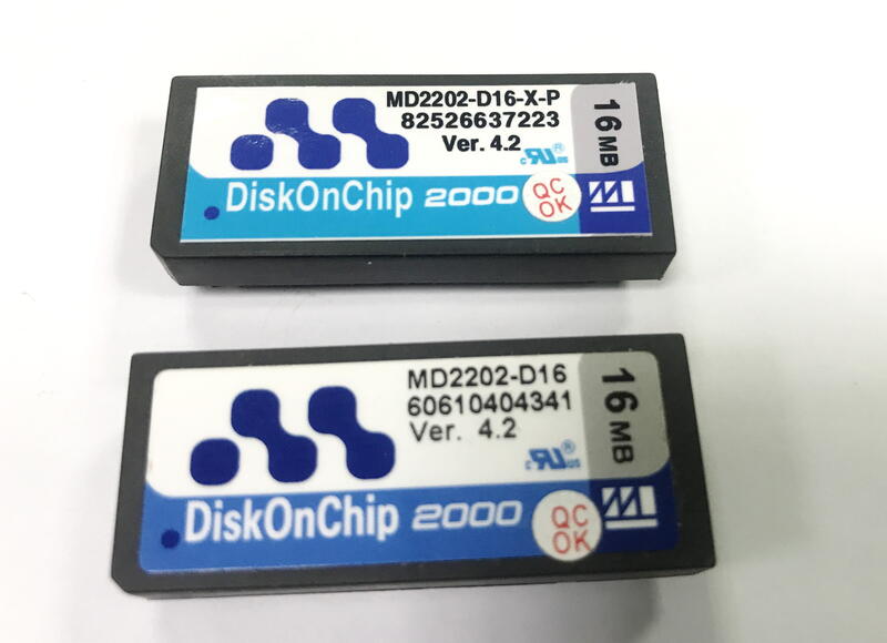 【A-10】M-Systems MD2202D16 DiskOnChip(DOC) 2000 16M閃存模塊/二手 | 露天市集 | 全台最大 ...