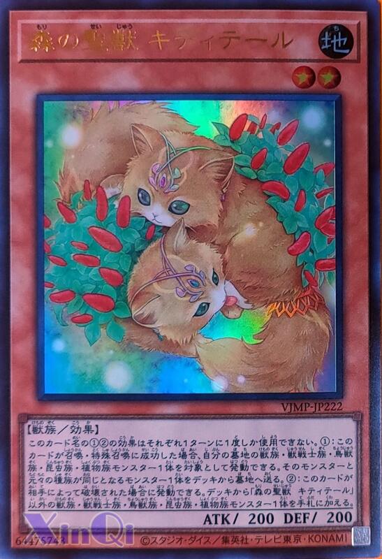 【Xin Qi】遊戲王 VJUMP 2022年11月號 VJMP-JP222 森之聖獸 貓尾草貓 (金亮) 書含所有卡 | 露天市集 | 全台最大的網路購物市集