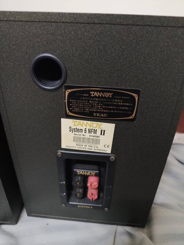 [阿彰二手] 英國製造 TANNOY SYSTEM 6 NFMII 錄音室用 鑑聽喇叭 同軸單體 品相完美 | 露天市集 | 全台最大的網路購物市集