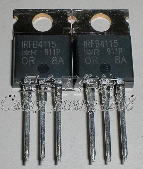 場效電晶體 (IR IRFB4115PbF ) TO220(N-CH) 150V 104A 11mΩ, IRFB4115 | 露天市集 | 全 ...