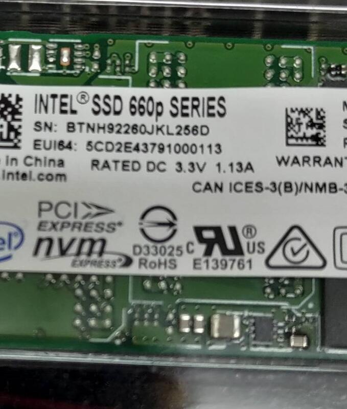 小薇電腦☆淡水 全新 intel 660P 256GB SSD 固態硬碟 (同一批保固至2025.09) | 露天市集 | 全台最大的網路購物市集