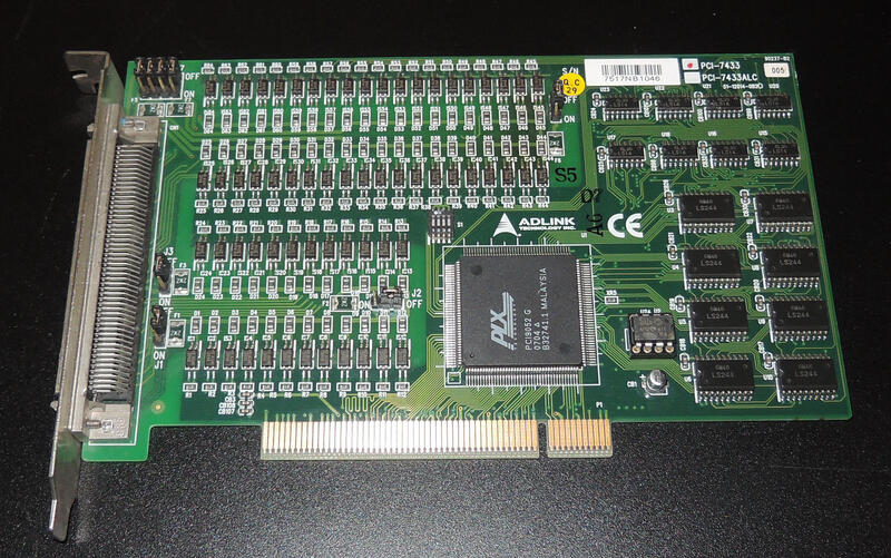 【Monster】 ADLINK PCI-7433 數位I/O資料擷取模組 | 露天市集 | 全台最大的網路購物市集
