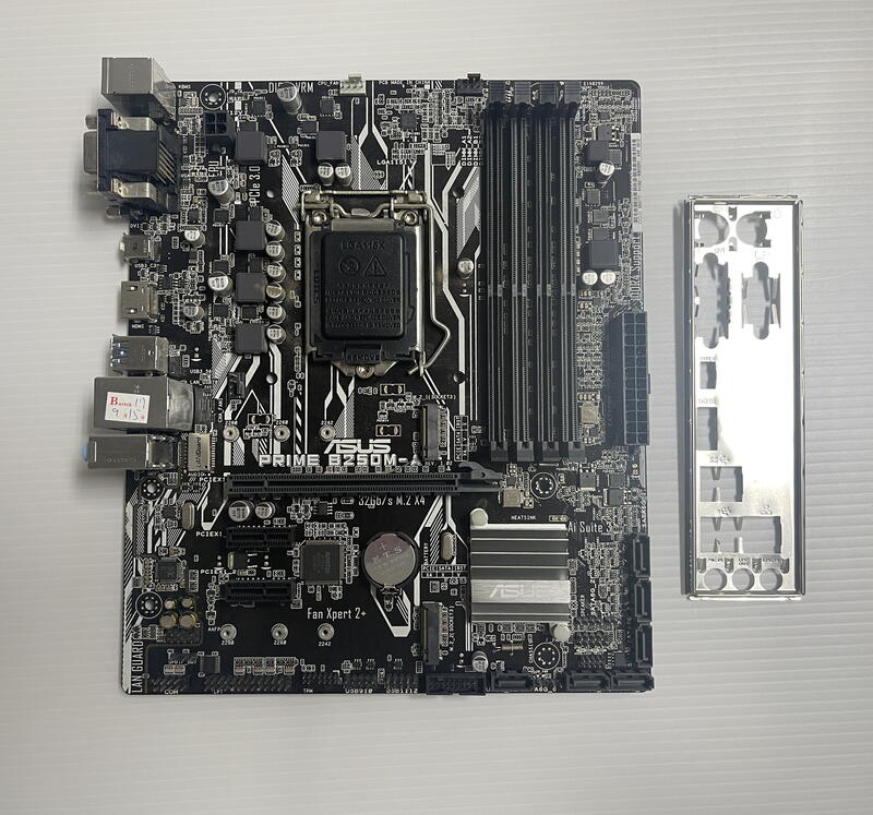 【小圓二手拍賣】含稅 支援6-7代 ASUS PRIME B250M-A主機板/M2/1151腳位/DDR4 | 露天市集 | 全台最大的網路購物市集