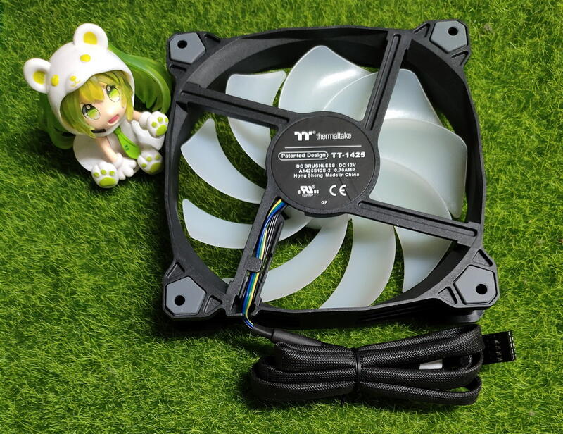 PC傢俬:曜越TT-1425 A1425S12S-2 12V 0.7A 14公分 RGB散熱風扇 小9P PWM | 露天市集 | 全台最大的 ...