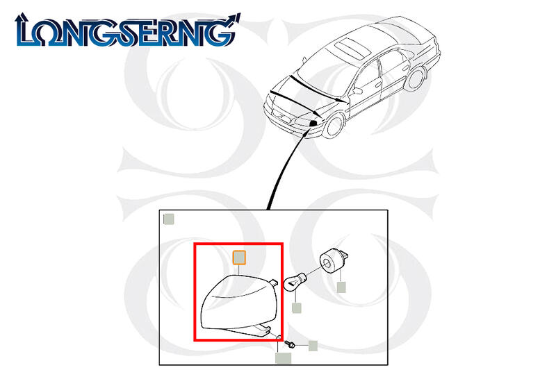 【隆升實業VOLVO/SAAB汽車零件】VOLVO S80 -2006左邊角燈(30655422) | 露天市集 | 全台最大的網路購物市集