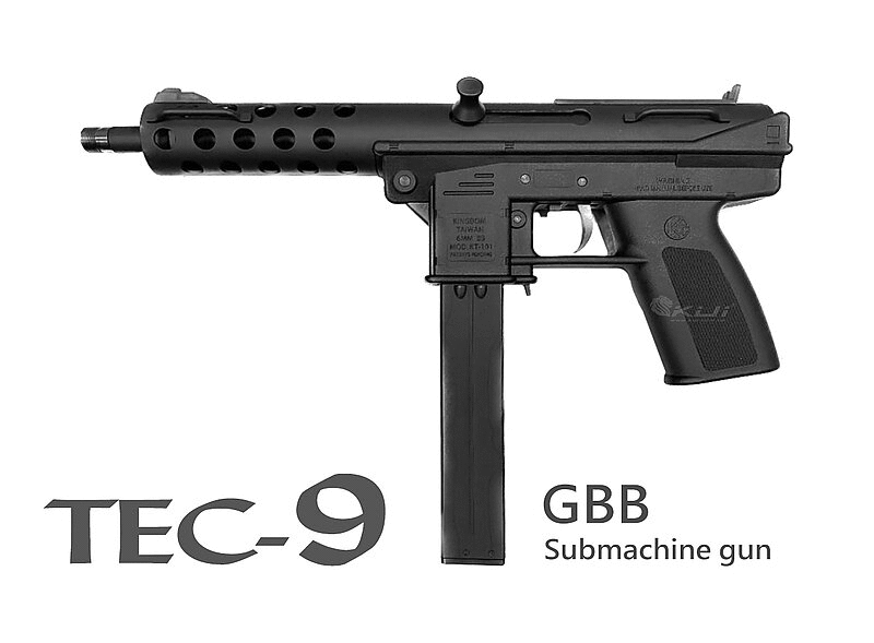 【KUI酷愛】KTC TEC-9 KG-9 瓦斯槍 GBB全自動手槍 英特拉泰克衝鋒槍 邁阿密風雲GTA~48210 | 露天市集 | 全台最大的網路購物市集