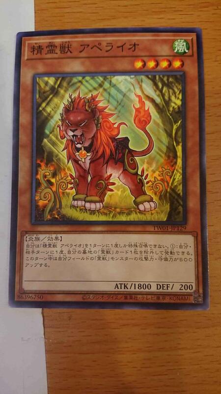 【睡神小鋪】TW01-JP129 精靈獸 火獅 (普) 遊戲王 SPTR-JP025 | 露天市集 | 全台最大的網路購物市集