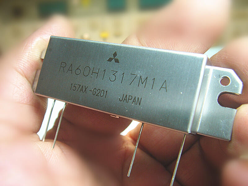全新三菱 RA60H1317M1A 功率模組 (VHF 60瓦發射晶體 )(與S-AV32共用)RA60H1317M | 露天市集 | 全台最 ...