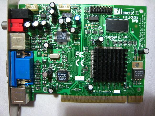 【T_213】120 二手 音效卡 Real Magic III FULLSCREEN DVD PCI卡 | 露天市集 | 全台最大的網路購物市集