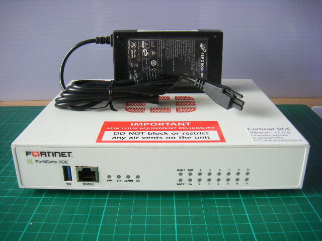 Fortinet Fortigate 90E UTM Firewall 授權至2022/2023/2024 附原廠電源 | 露天市集 | 全台 ...