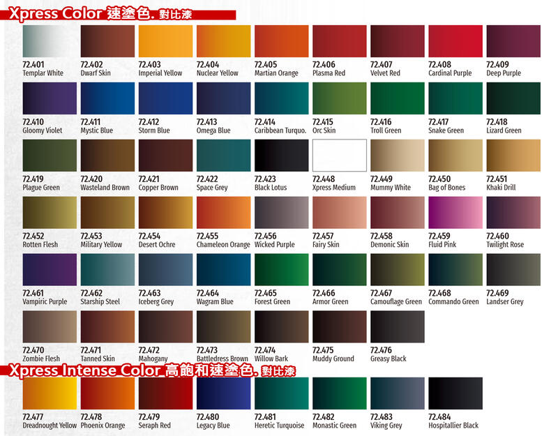 AV Vallejo Xpress 速塗色步兵深墨綠色水性漆 Landser Grey 對比漆模型漆顏料 72469 | 露天市集 | 全台最 ...