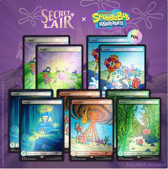 Secret Lair x SpongeBob Squarepants Bundle | 露天市集 | 全台最大的網路購物市集