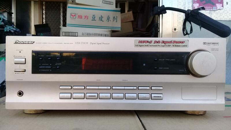 先鋒 PIONEER VSX‐D209 5.1聲道環繞擴大機(請見説明) | 露天市集 | 全台最大的網路購物市集