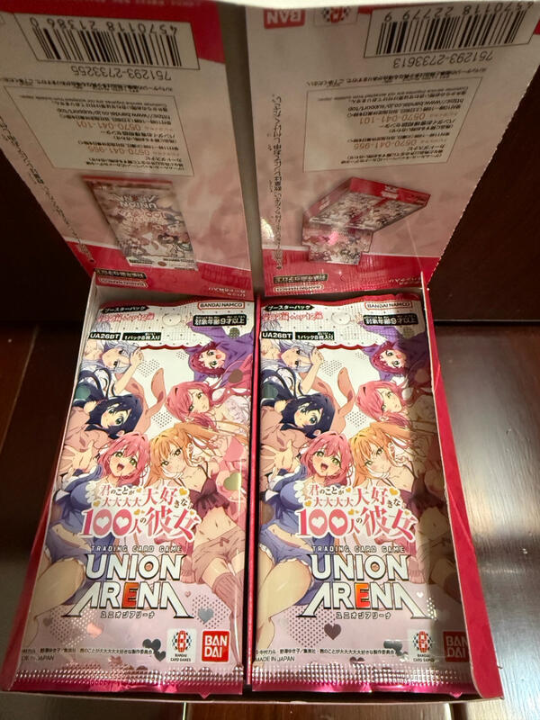 UA UNION ARENA 100女友 超喜歡你的100個女友 UA26BT 散包 | 露天市集 | 全台最大的網路購物市集