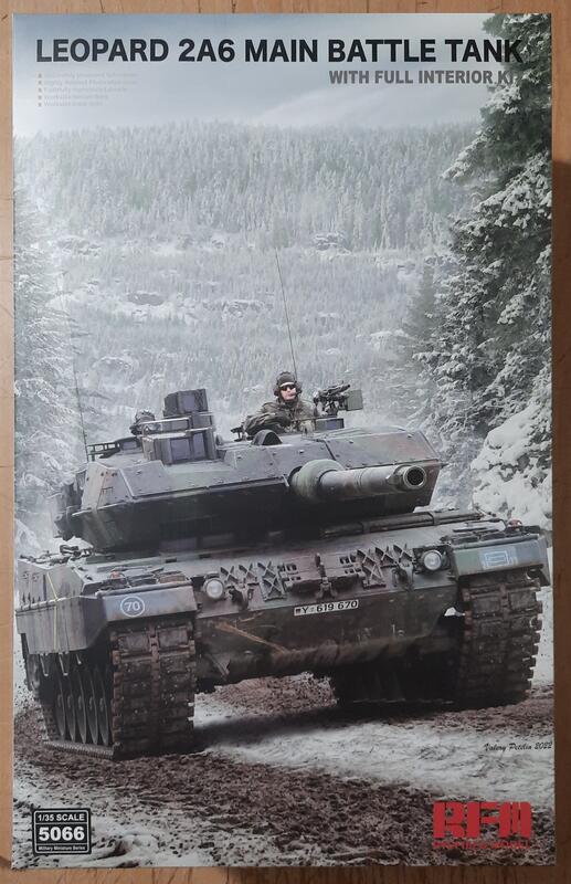 RFM RM-5066 1/35 LEOPARD 2A6 w/interior 現貨 | 露天市集 | 全台最大的網路購物市集