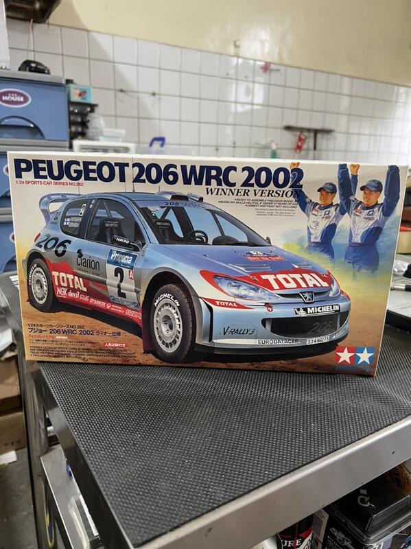 Tamiya 田宮 1/24 Peugeot 206 WRC'02 24262 | 露天市集 | 全台最大的網路購物市集