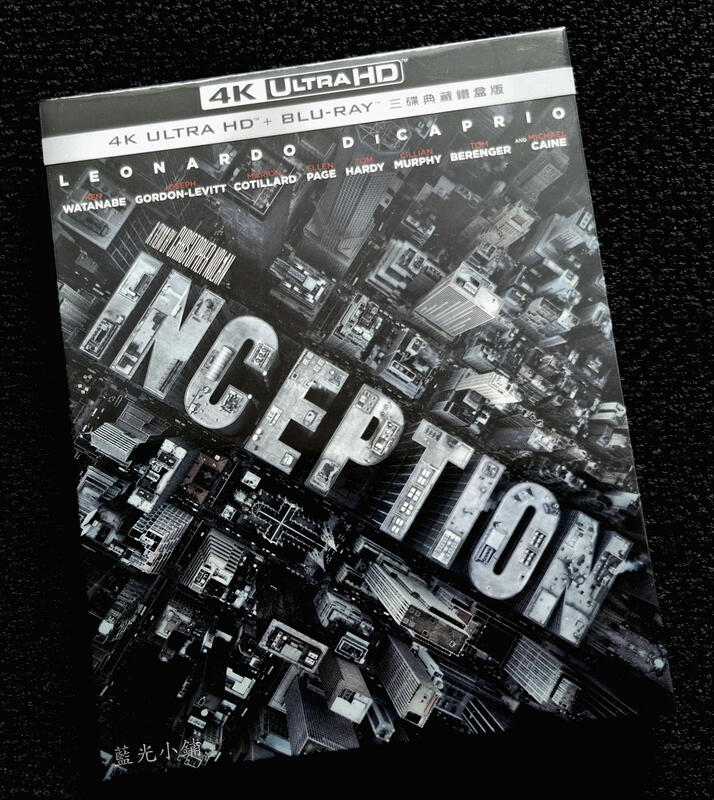 [藍光小舖][現貨] 全面啟動 Inception 4K UHD+BD 三碟典藏鐵盒版 [得利公司貨] | 露天市集 | 全台最大的網路購物市集