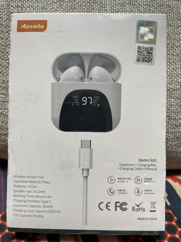 AZEADA PD- BT112 TWS 無線藍芽耳機 BT5.0 | 露天市集 | 全台最大的網路購物市集