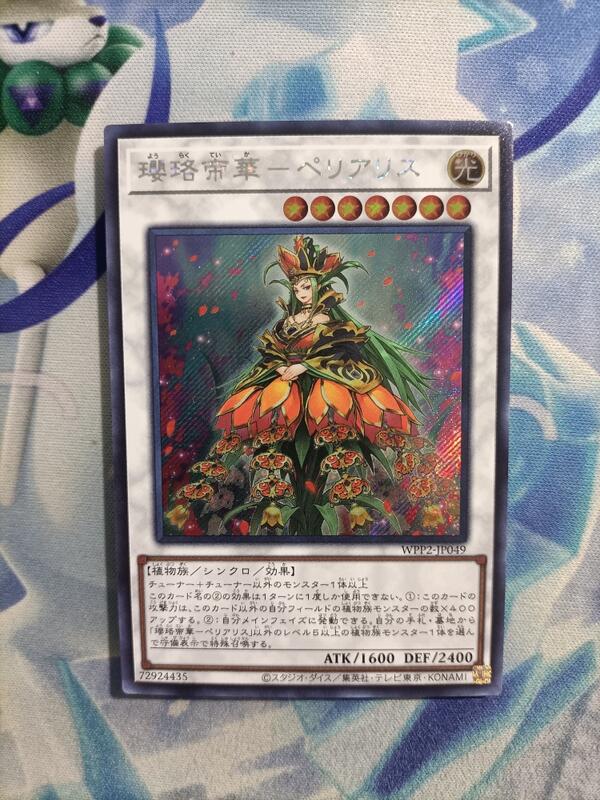 【超值★★商館】遊戲王 WPP2-JP049 瓔珞帝華 花貝母 （斜鑽） | 露天市集 | 全台最大的網路購物市集