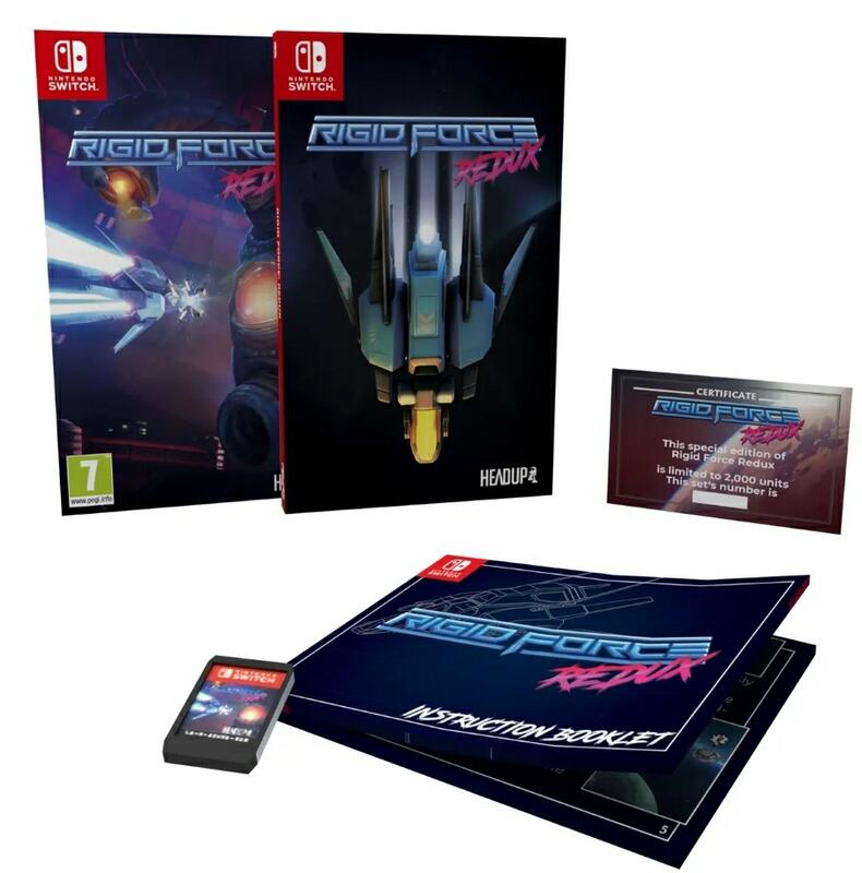 【全新商品】NS Switch遊戲 Rigid Force Redux 中文版 限定版 2D橫向射擊遊戲 類R-Type | 露天市集 | 全台最大的網路購物市集