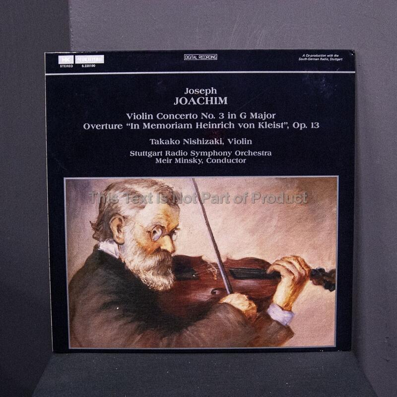 ㊣中古黑膠 西崎崇子 Joachim Violin Concerto #3 1LP | 露天市集 | 全台最大的網路購物市集