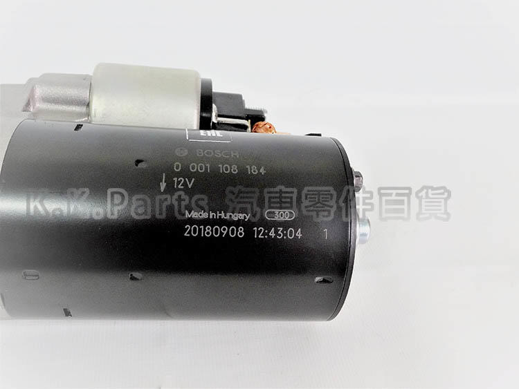 【K.K.專業汽車零件】BOSCH (0001108184) SAAB 紳寶 9-5 / 9-3 啟動馬達 起動馬達 | 露天市集 | 全台最 ...