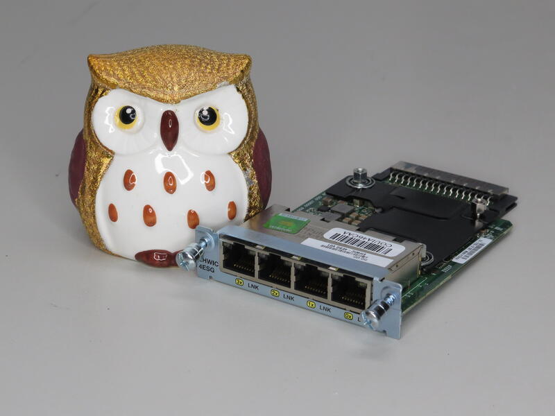 Cisco EHWIC-4ESG 4 Port Gigabit Switch Module | 露天市集 | 全台最大的網路購物市集
