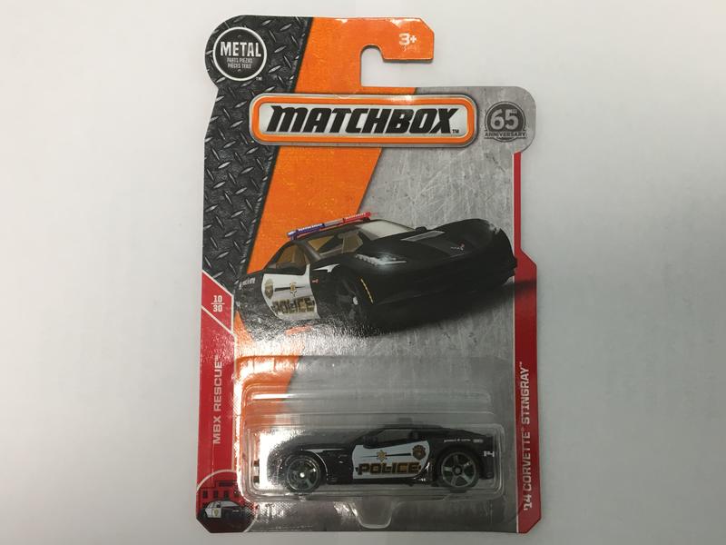 Matchbox Corvette Stingray Police Hotwheels | 露天市集 | 全台最大的網路購物市集