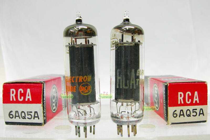 6AQ5 ︽NO:65004 美國 RCA 6AQ5A (NIB)1對真空管( 6005 ; 6L31 ; 6HG5 ) | 露天市集 | 全台最大的網路購物市集