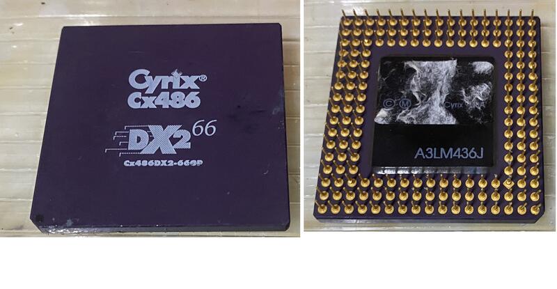 二手市面稀少復古CYRIX CX486 DX2-660P(拆機品未測試不確定好壞當收藏/裝飾品) | 露天市集 | 全台最大的網路購物市集