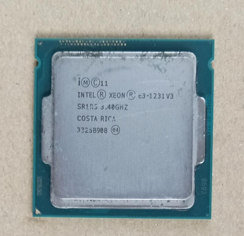 intel XEON E3-1231 V3_1150 | 露天市集 | 全台最大的網路購物市集