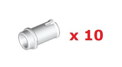 【磚樂】10個一組 LEGO 樂高 4274 6388018 Technic Pin 1/2 白色pin | 露天市集 | 全台最大的網路購物市集