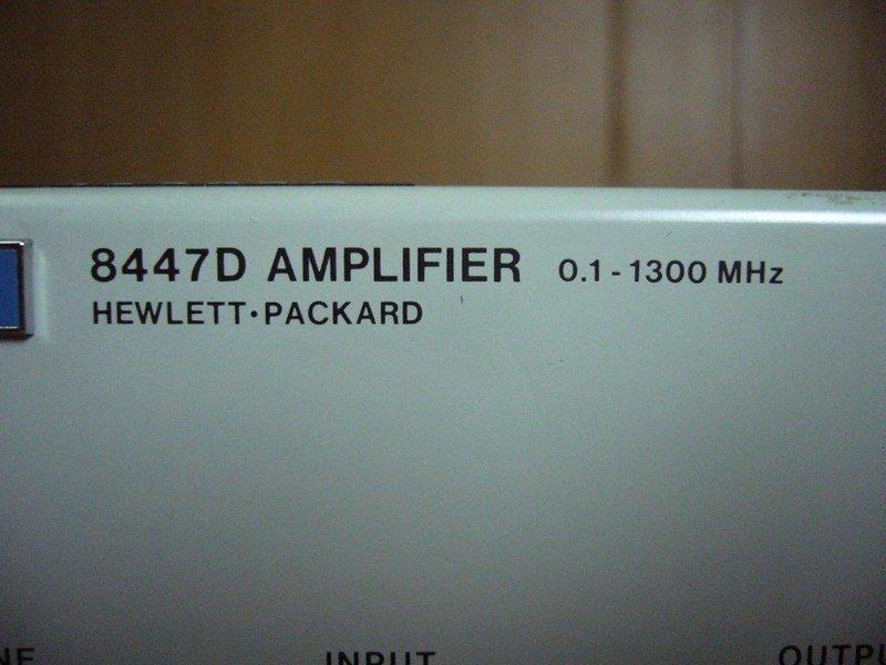【阡鋒科技 專業二手儀器】HP 8447D 100kHz-1.3GHz Amplifier 130523 | 露天市集 | 全台最大的網路購物市集